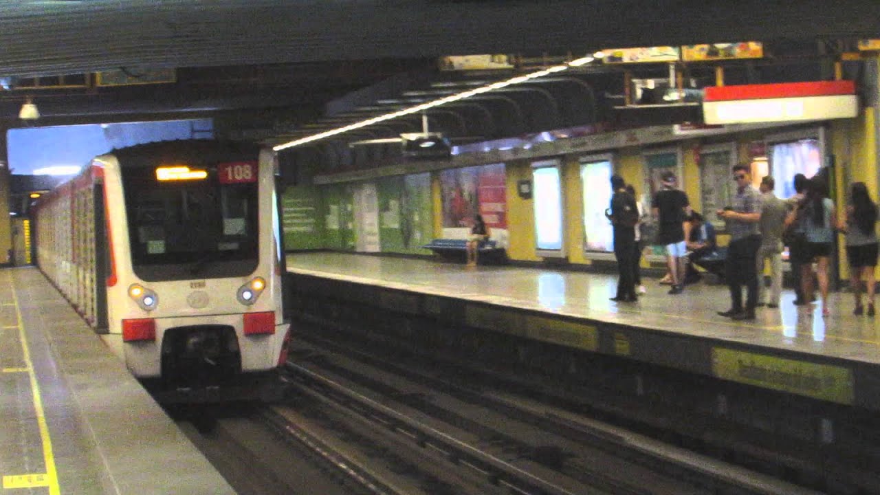 Metro De Santiago | NS-07 N2108 "Fuera De Servicio" x Republica - YouTube