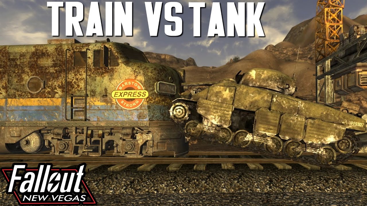 CAN YOU STOP THE TRAIN IN FALLOUT NEW VEGAS? - YouTube