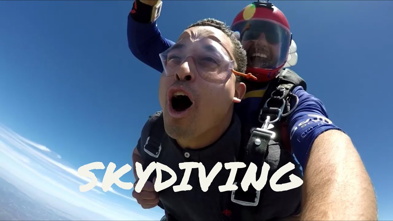 Skydiving Pov My Husband Also Jumped Out Of A Plane Youtube
