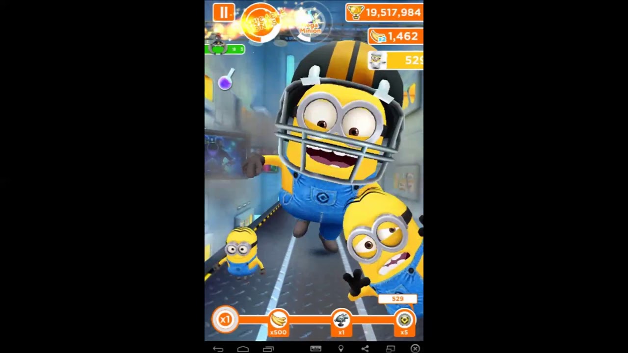 Despicable Me Minion Rush - Quarterback Fast Run - CBD #50 - YouTube