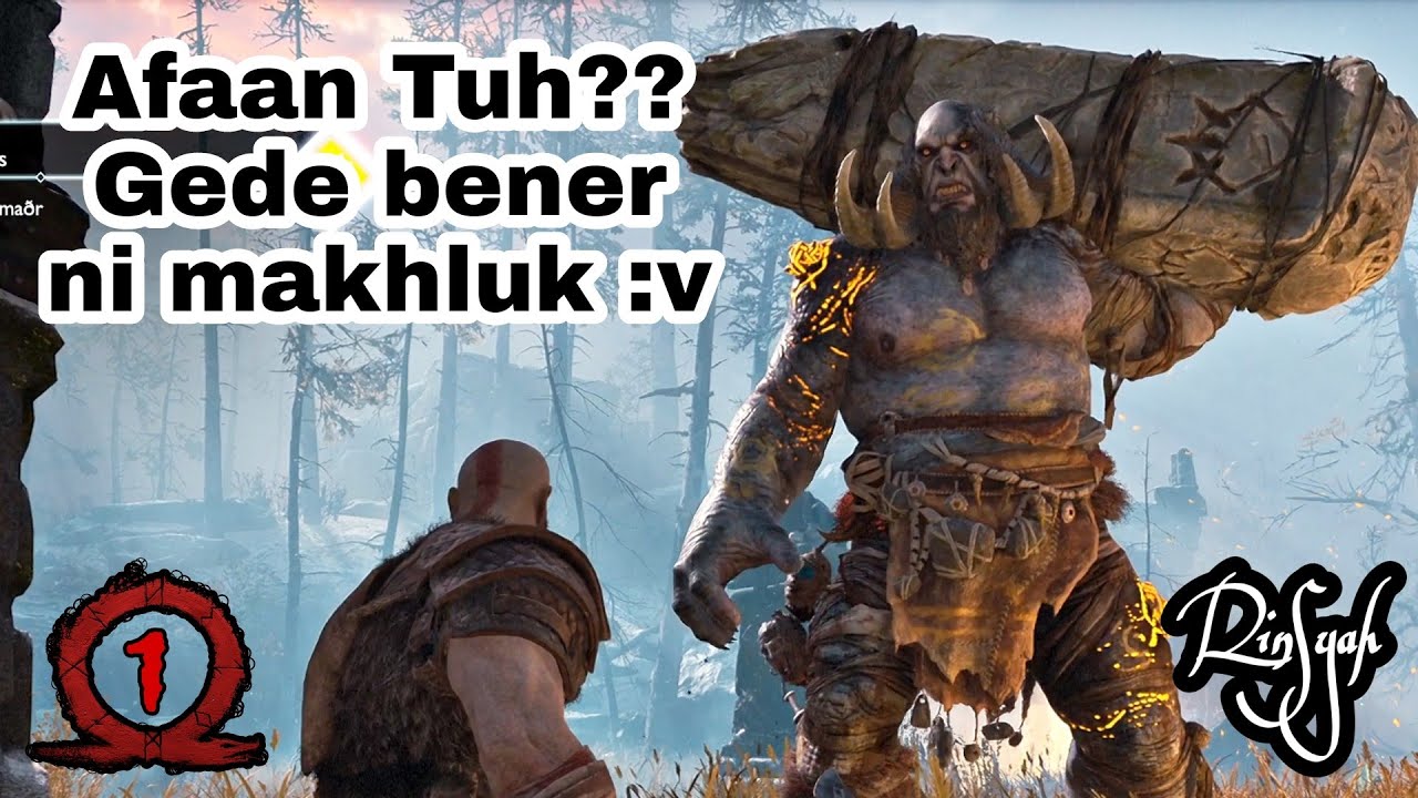 Ada Makhluk segede gaban?! God Of War #1 - YouTube
