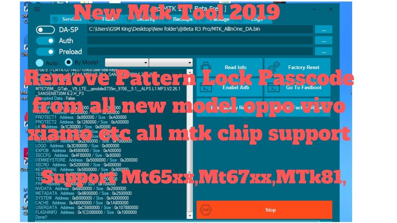 New MTK Tool 2019 R3 Pro MTK 2.0 Tool - YouTube