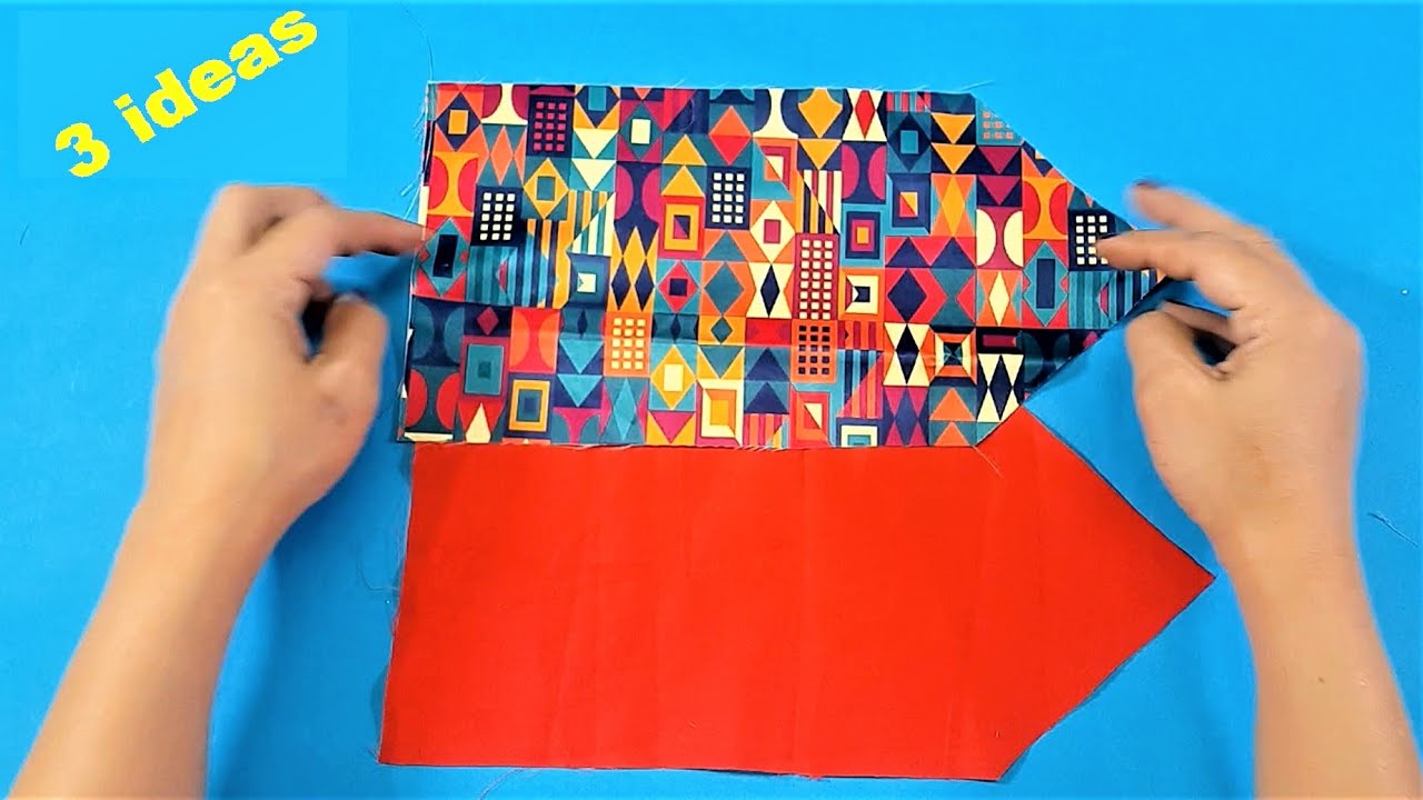 3 Easy and Awesome Sewing Projects from Small Fabrics | Quick DIY - YouTube