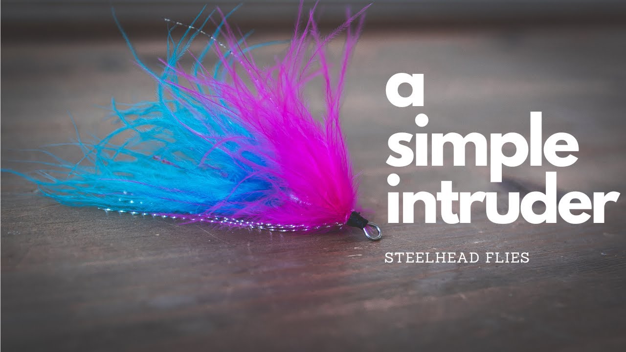 Steelhead flies: Simple Intruder - YouTube