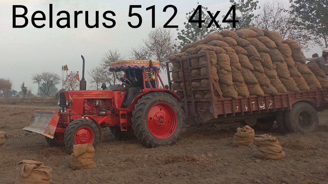 Belarus 512 4x4 - YouTube