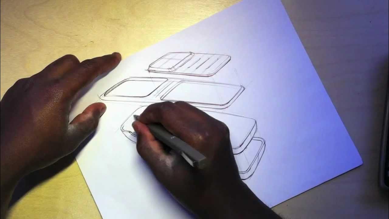 Sketch-A-Day 377: Quick Exploded View - YouTube