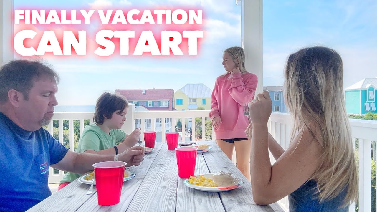 FINALLY VACATION CAN START | BIKE RIDING DIDN'T GO AS PLANNED | Family ...