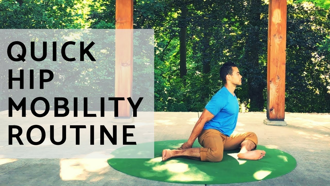 QUICK HIP MOBILITY ROUTINE for Stronger Lifts & Fewer Injuries - YouTube
