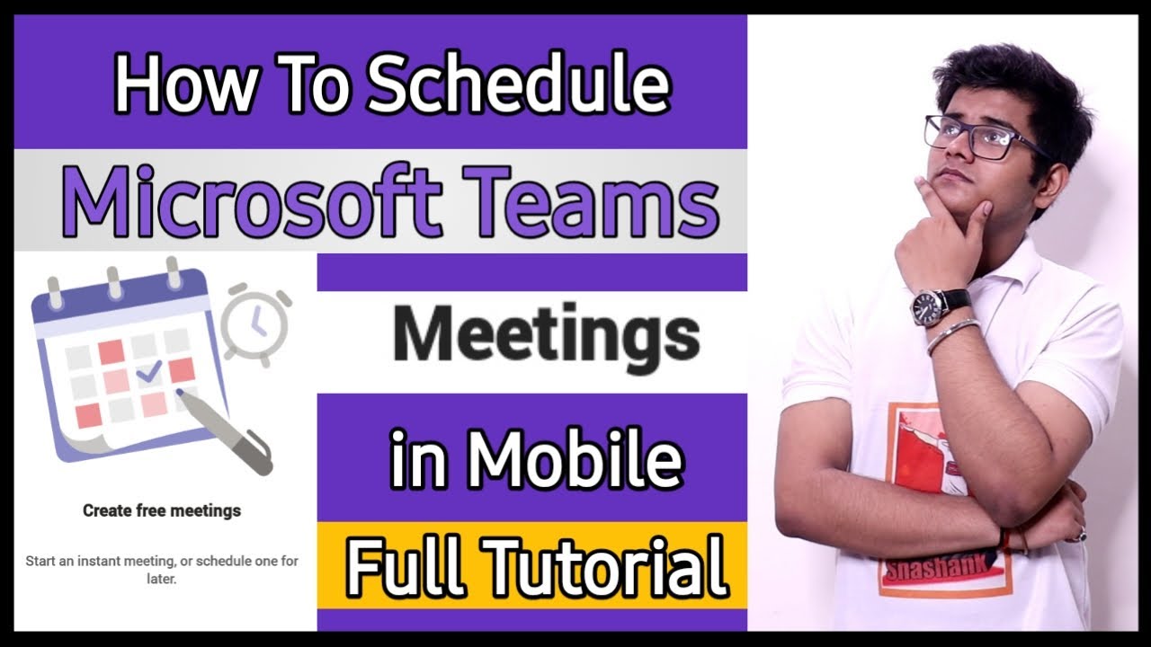 How To Schedule Microsoft Teams Meetings | Microsoft Teams Schedule a ...