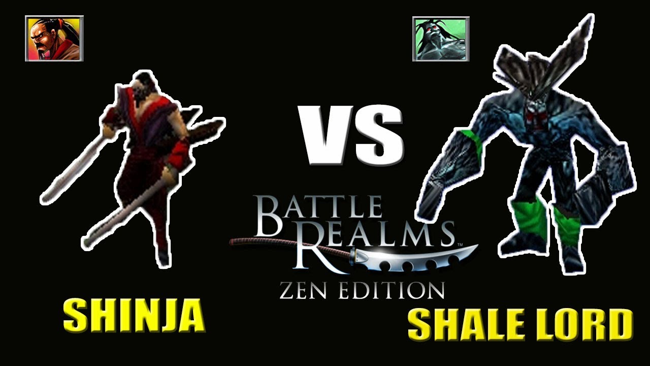 SHINJA vs SHALE LORD - Battle Realms ZE - YouTube