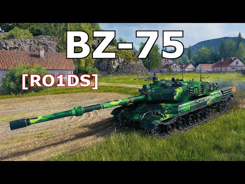 World of Tanks BZ-75 - 8 Kills 10,5K Damage | NEW TANK - YouTube