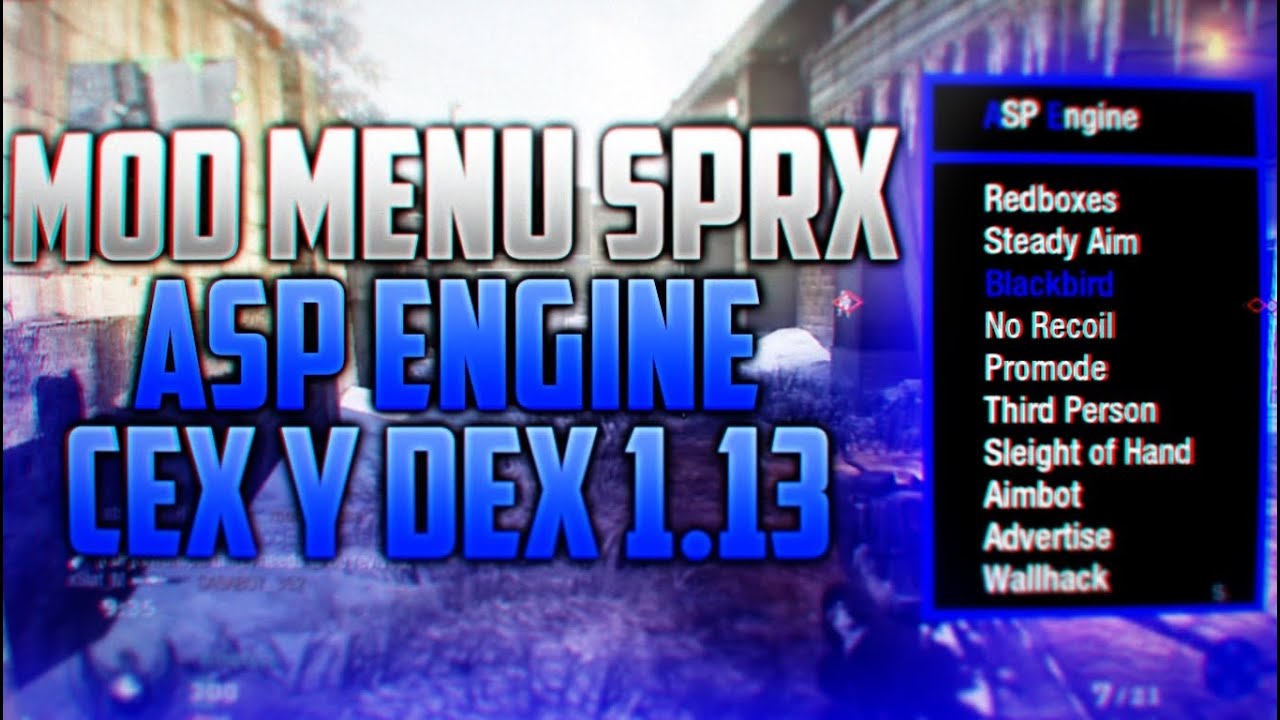 BO1/1.13] NEW ASP Engine FREE Non-Host SPRX Mod Menu (Aimbot, UAV ...