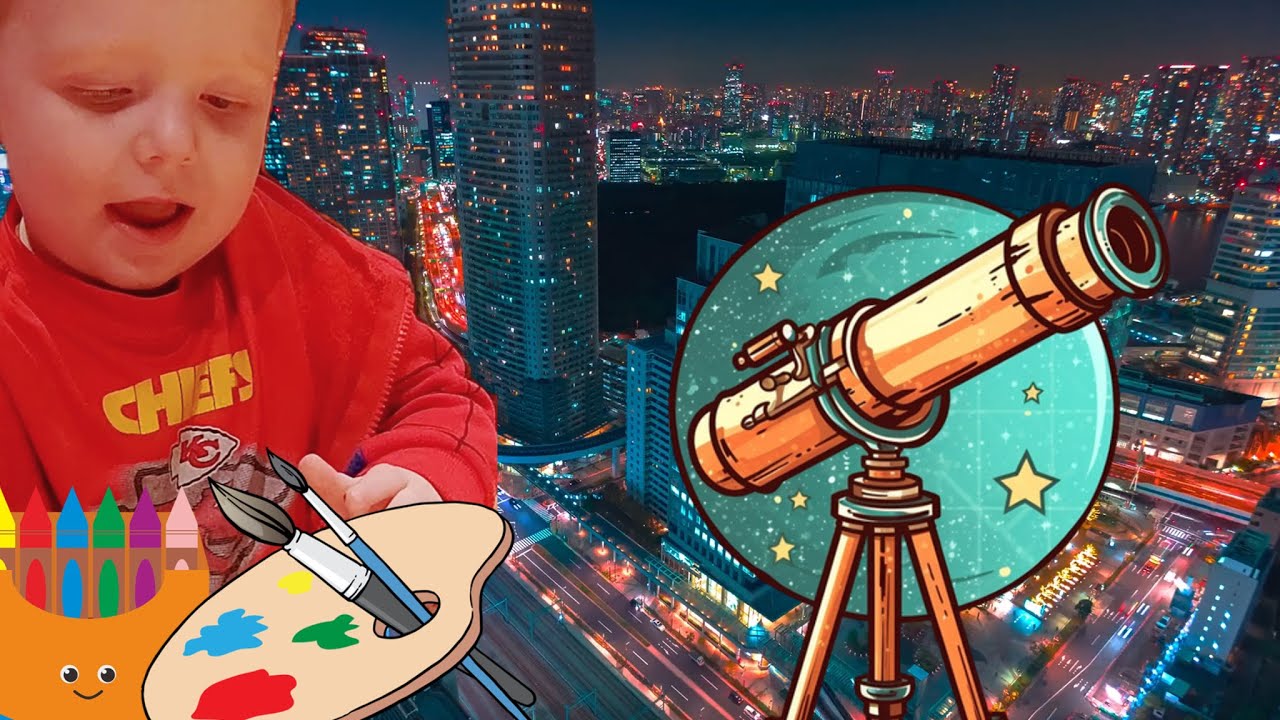Melted Crayon Magic with AXEL & ROCCO Neon Lights and Kaleidoscope Art ...