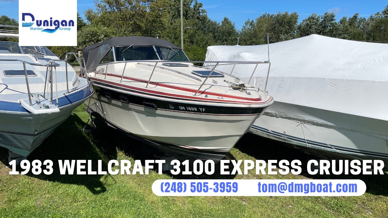 [SOLD] 1983 Wellcraft 3100 Open Virtual Video Tour - YouTube