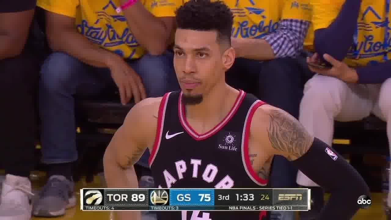 Danny Green All Game Actions 2019 NBA Finals Game 3 Raptors vs Warriors ...