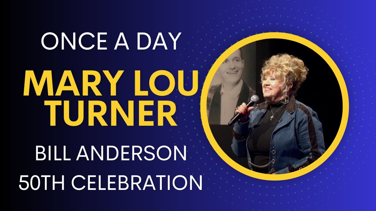 Mary Lou Turner sings "Once A Day" by Bill Anderson - YouTube