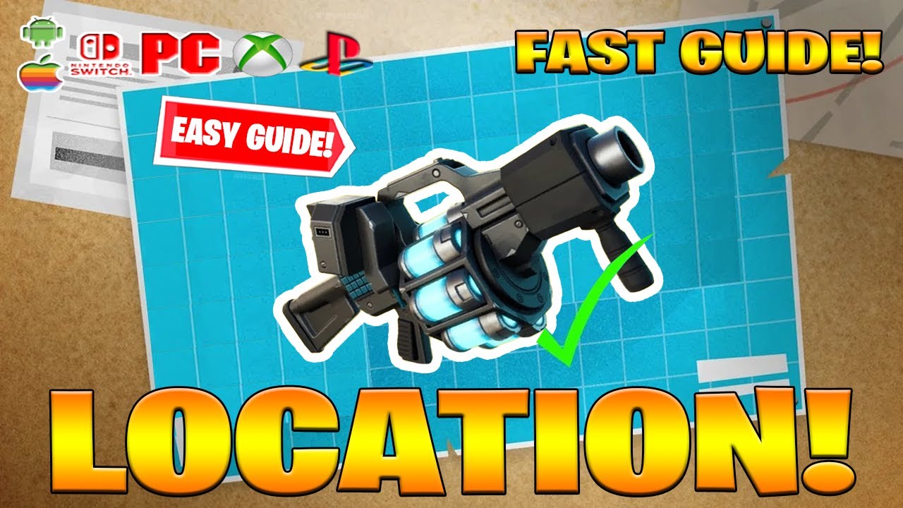 Where to find Recon Scanner Location in Fortnite! (How to Get Recon ...