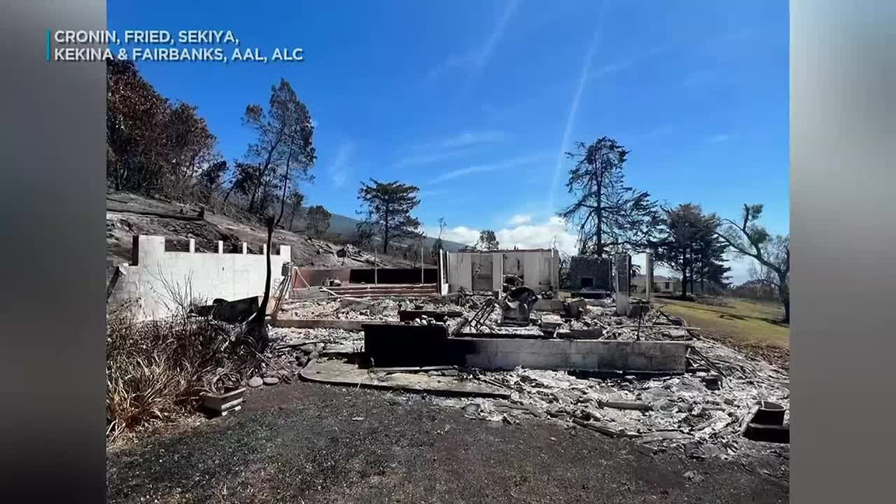 First lawsuit filed against HECO over fire damage to home in Kula - YouTube