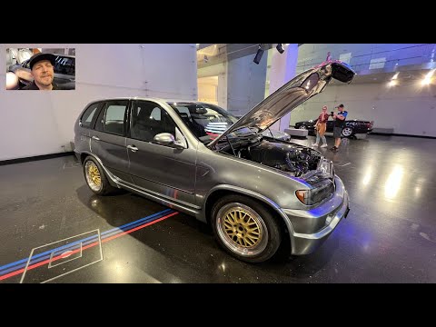 BMW X5 Le Mans original V12 engine E53 BMW 2000 super sport SUV 1 of 1 ...