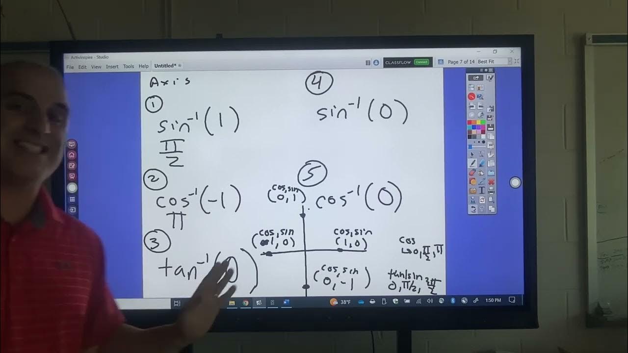 Inverse Trig Function Video - YouTube