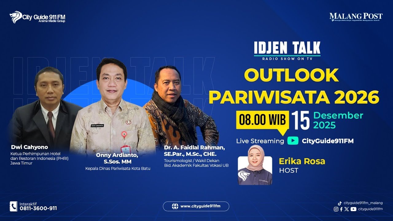 Idjen Talk - outlook pariwisata 2026 - YouTube