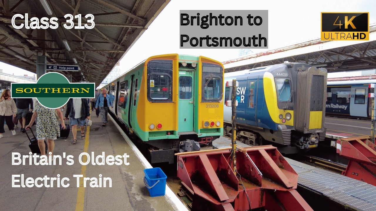 Class 313 Review! A ride on Britain's Oldest Electric Train! - YouTube