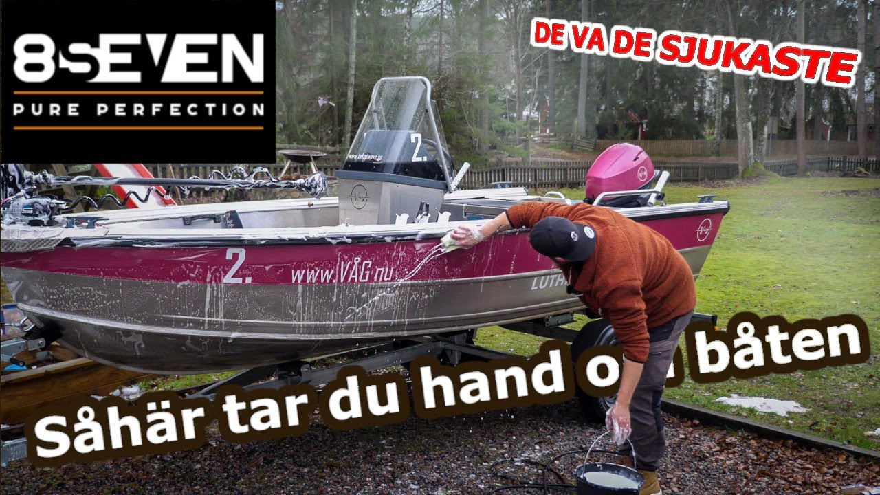 Tvätta båten - Såhär gör du steg för steg . även bilen får sig ett ...