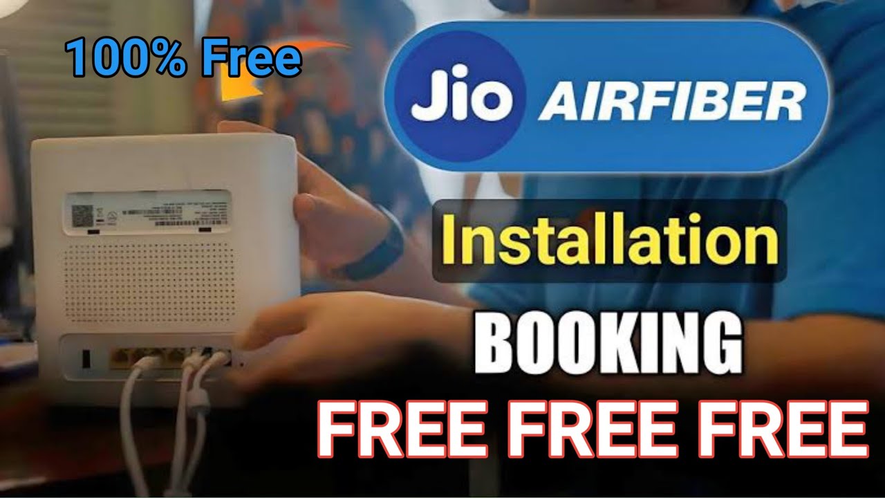 Jio AirFiber Installation Process And Charges ||JioAirFiber review ...
