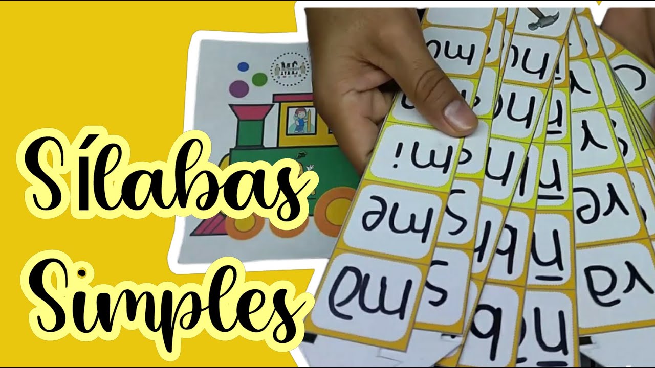 Trenecito DE Silabas Simples Descarga Gratis Formato Imprimible En PDF ...