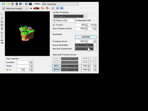 super mario rpg lazy shell editor - YouTube