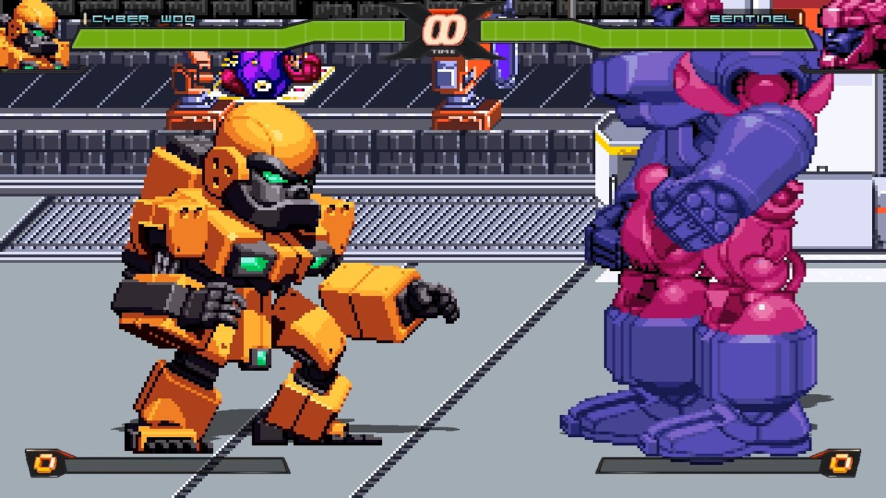 MUGEN - Cyber Woo vs. Sentinel - Download - YouTube