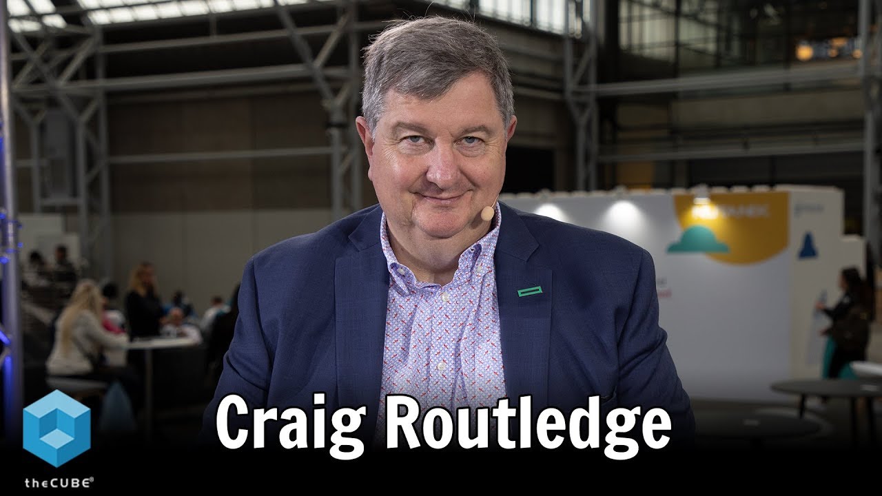 Craig Routledge, HPE GreenLake | Nutanix .NEXT EU 2019 - YouTube