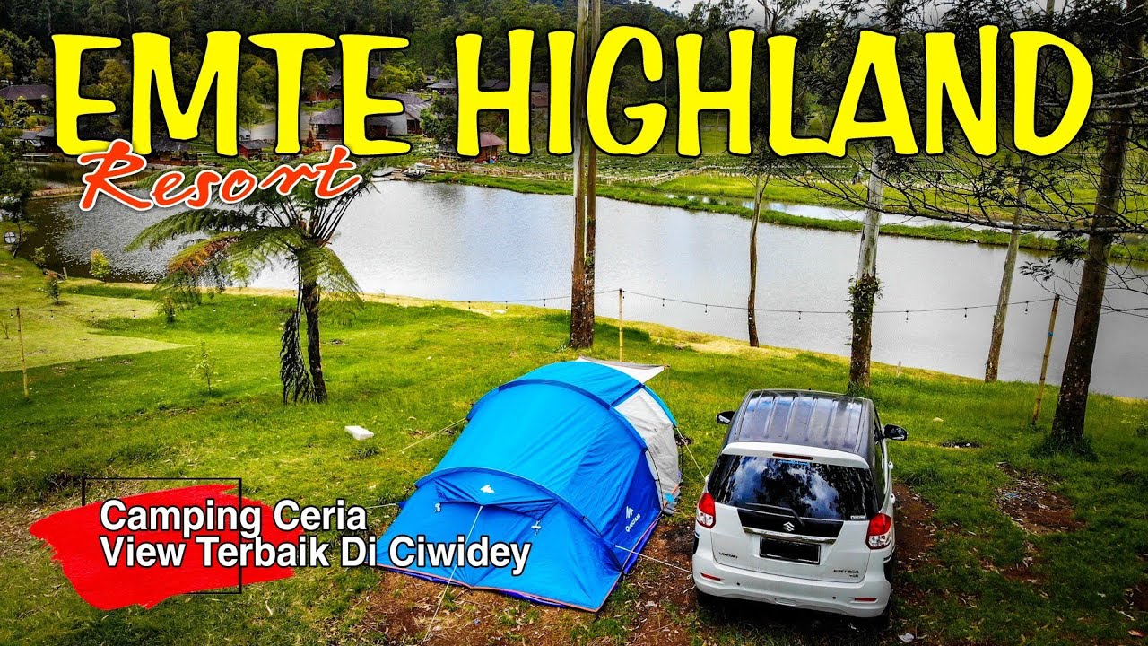 Ini Destinasi Camping Ceria Dengan View Terbaik Di Ciwidey | EMTE ...