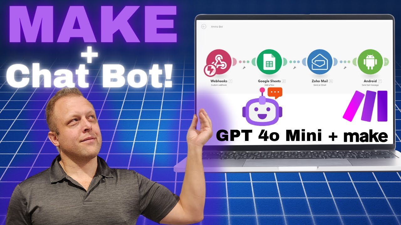 Use Automation and GPT 4o MINI Chatbot For Businesses - YouTube