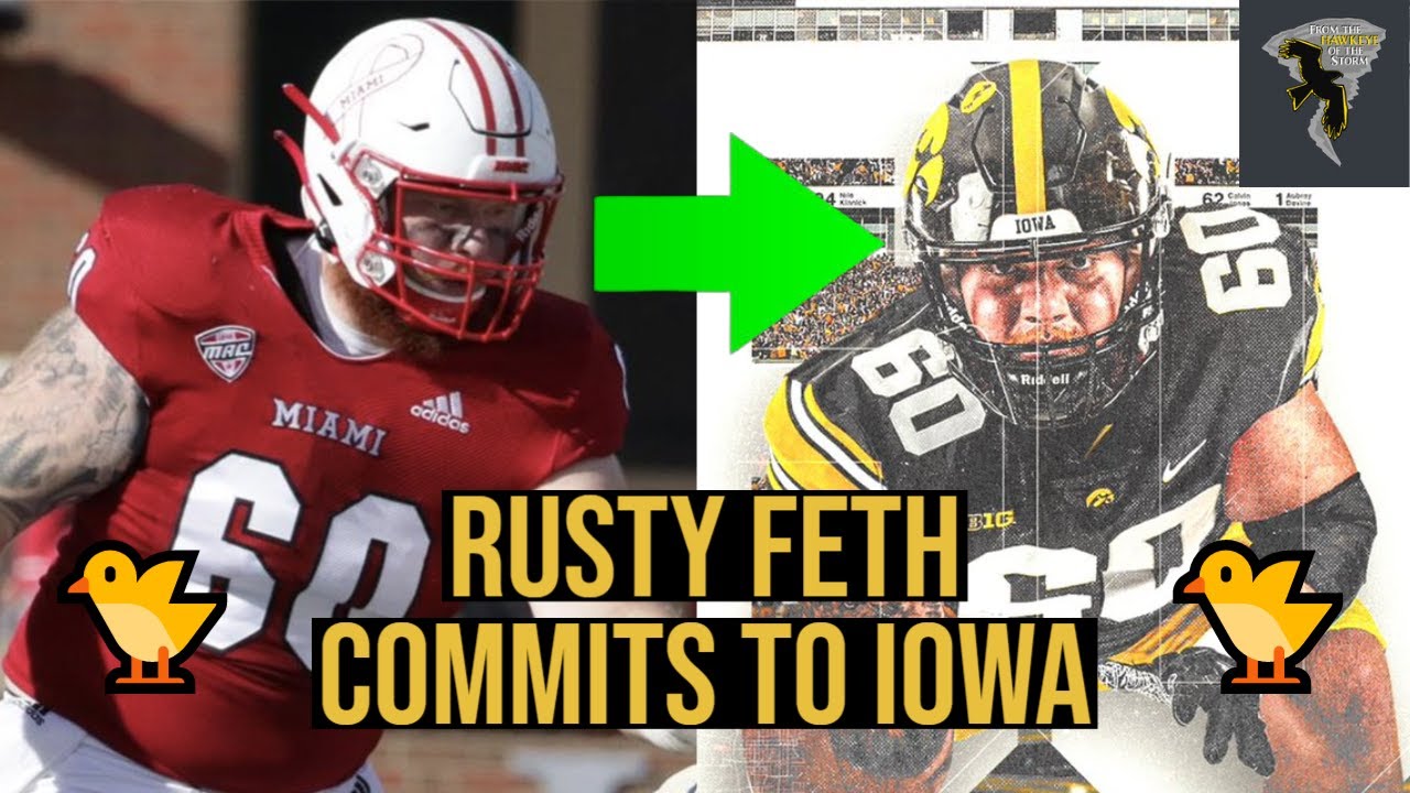 OL RUSTY FETH COMMITS TO IOWA FOOTBALL | Plus, an UPDATE on Virginia ...