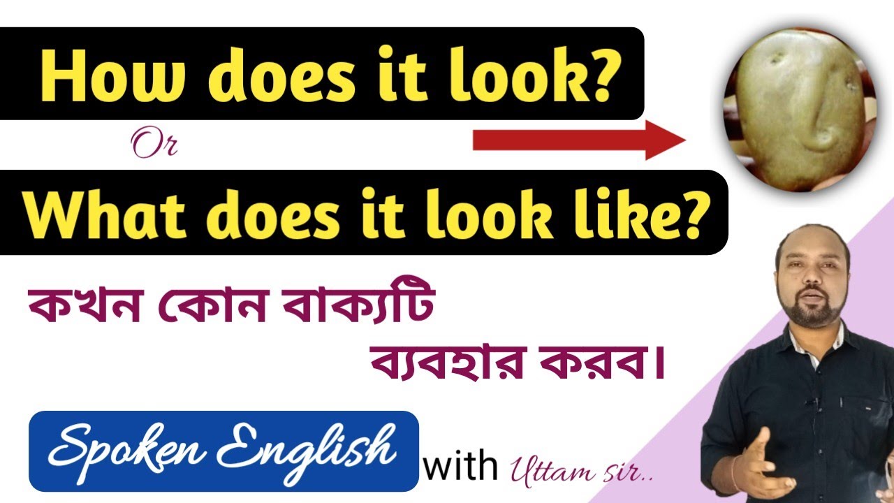 How does it look?(or)What does it look like? | Spoken English | TEB 262 ...
