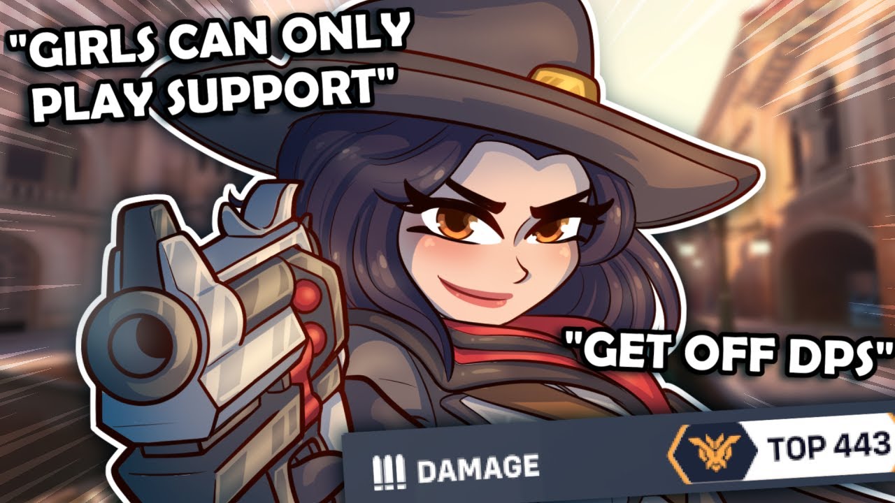 "why is my dps player a girl??" - YouTube