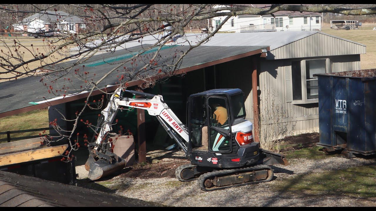 Ep. 07 Mobile Home Demolition! - YouTube
