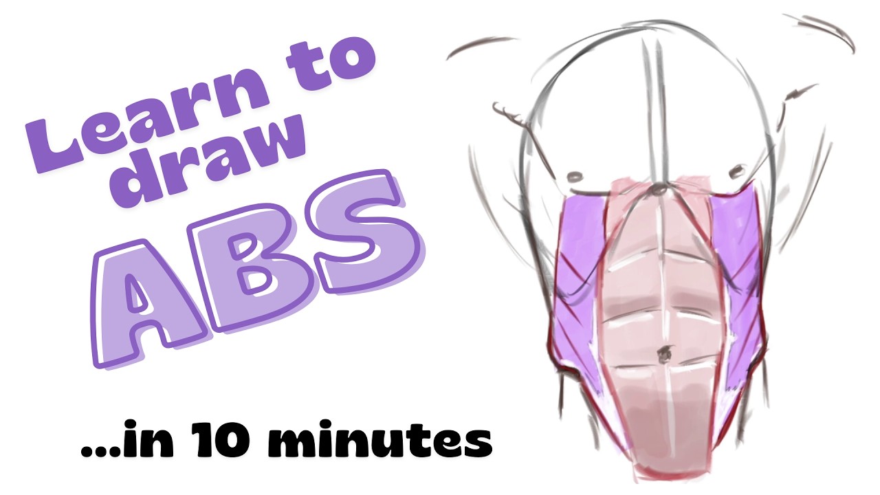 Draw Abs Like a Pro – in Just 10 Minutes - YouTube