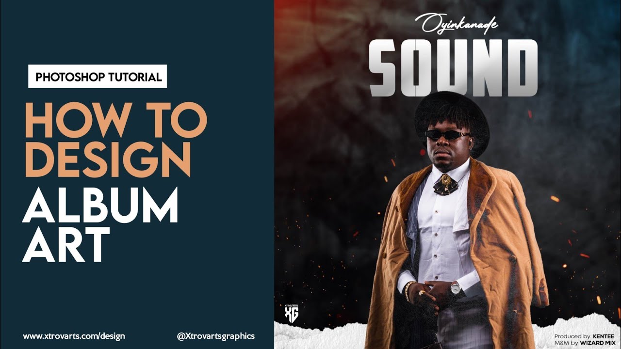 How to Design Album Art using Photoshop - YouTube