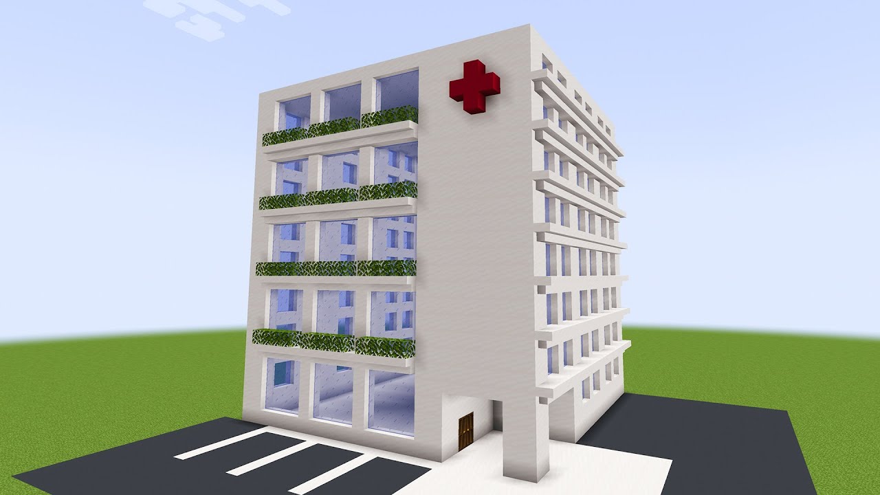 10+ best build hacks for hospital in [Minecraft] - YouTube