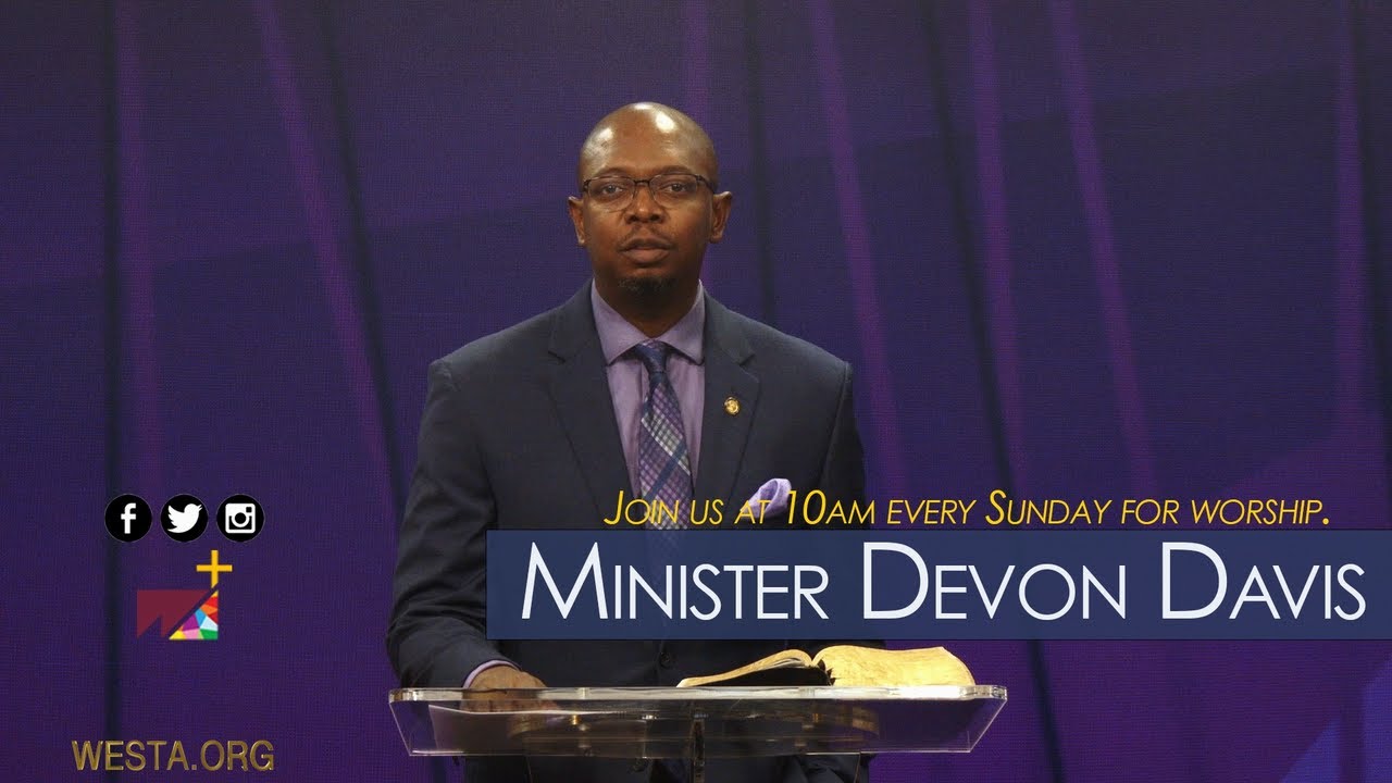 Minister Devon Davis | West Angeles | November 3, 2021 7PM - YouTube
