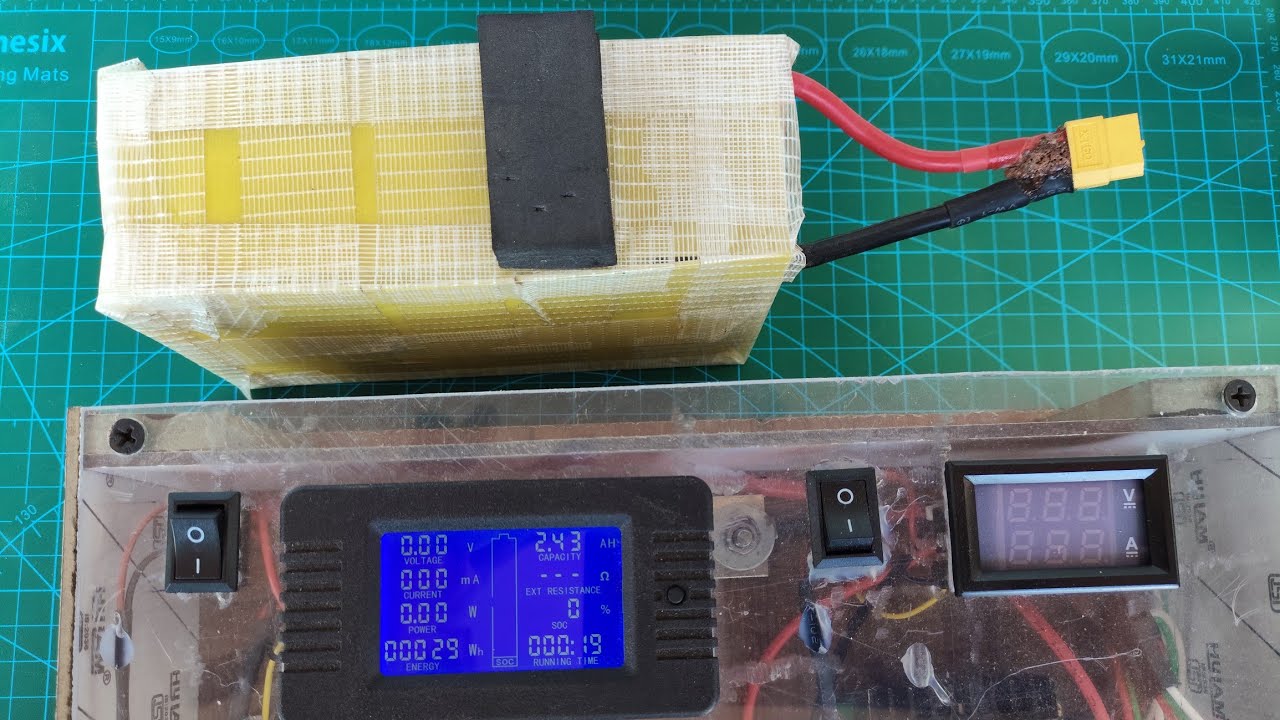 Capacity Test | 12 volt 6ah life Po4 battery - YouTube