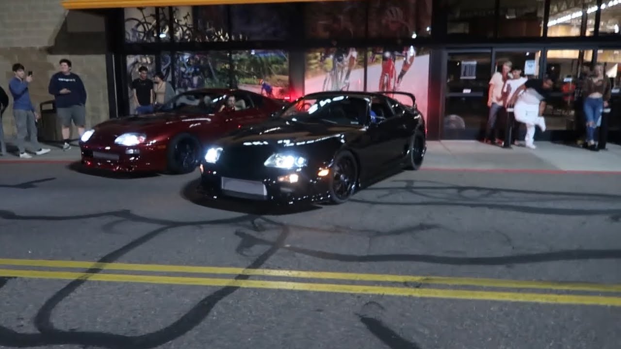 These 2 Supras Took Over The Meet - YouTube