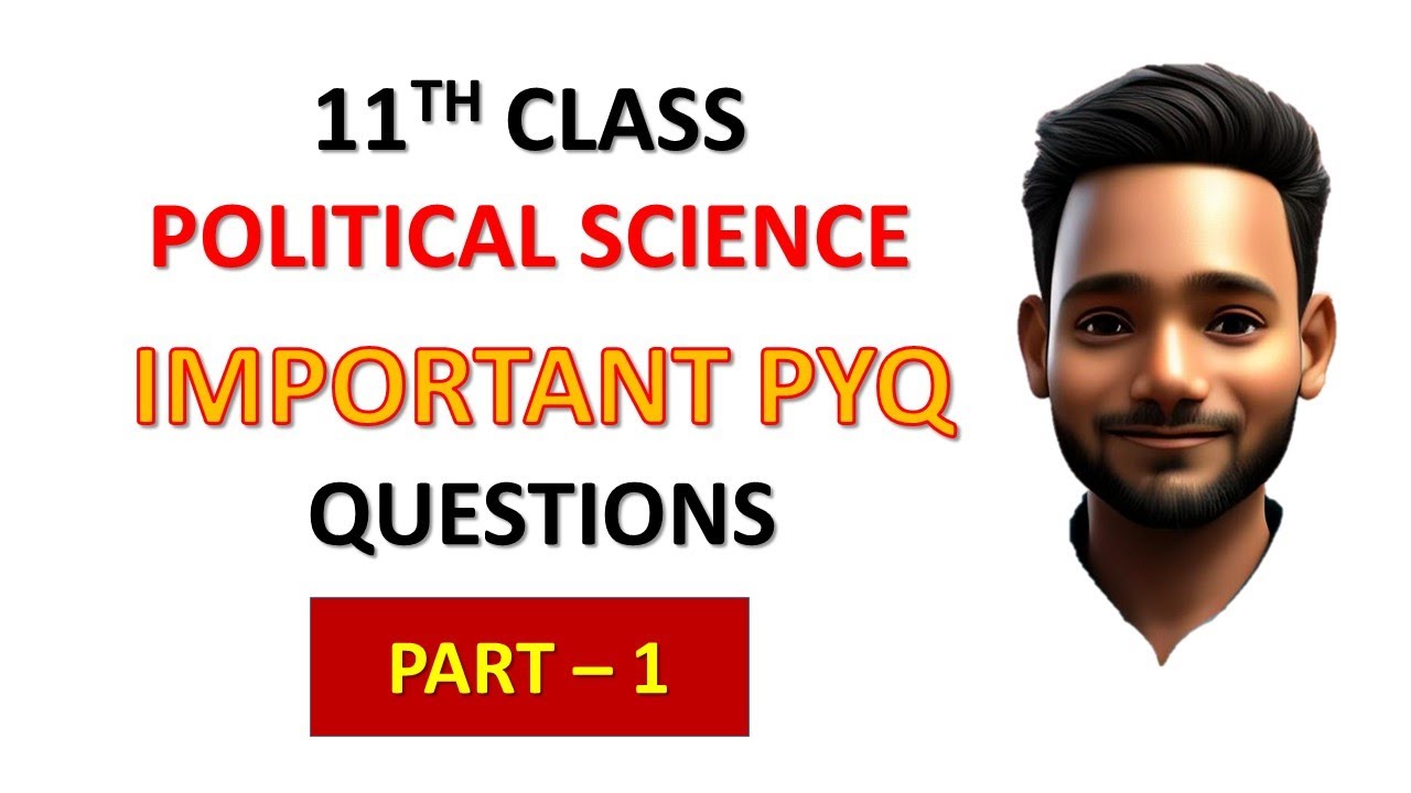 11th class political science MAIN PYQ question || Rahul sir Art's - YouTube