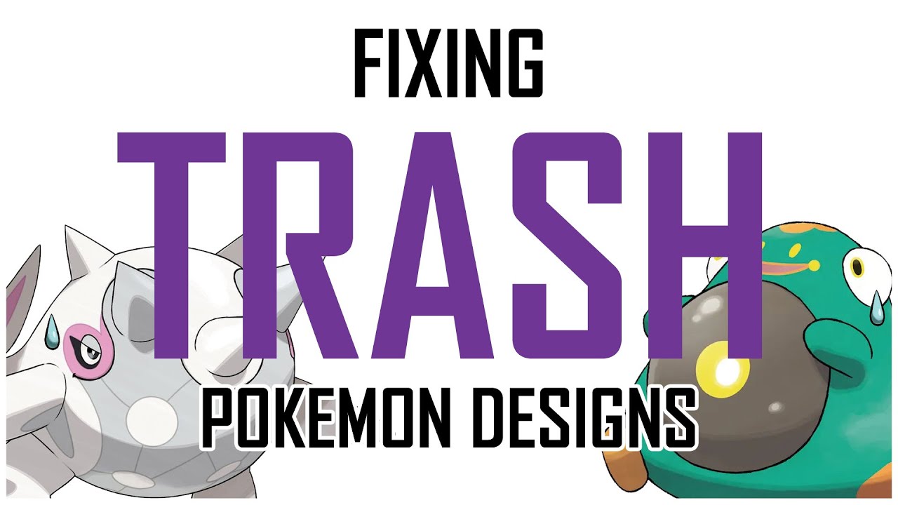 Fixing TRASH Pokémon Designs from Scarlet/Violet - YouTube