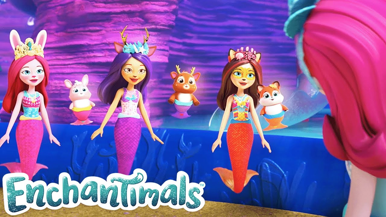 Welcome to The ROYAL OCEAN KINGDOM! | Enchantimals ROYALS Compilation ...