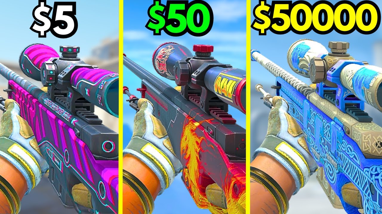 BEST AWP Skin in CS2 For Every BUDGET! (CHEAP AWP SKINS 2024) - YouTube