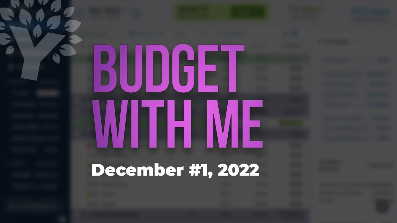 First Budget of a New Month for Engaged Couple | DINK | YNAB Budget ...