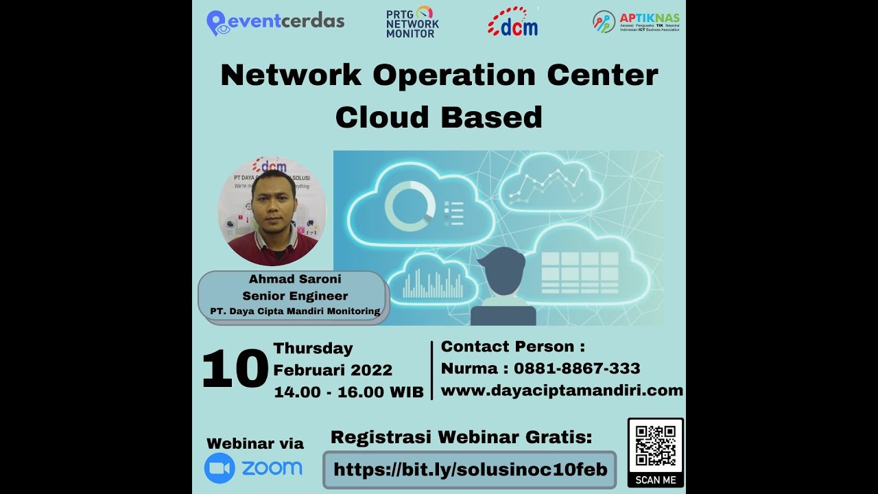EVENTCERDAS: NETWORK OPERATION CENTER (NOC) CLOUD BASED - PART 1 - PRTG ...